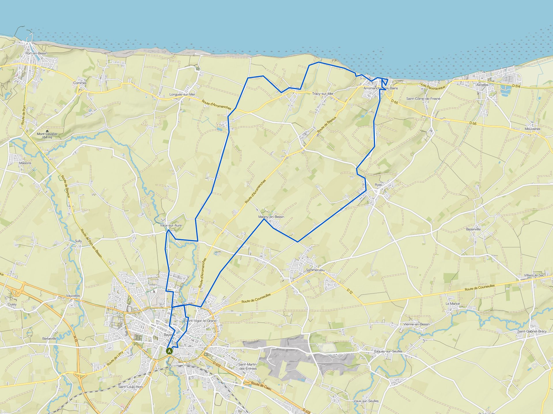 The best cycling routes in Normandy | Komoot
